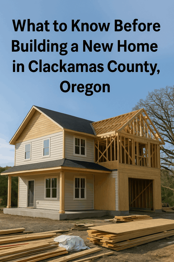 Building a New Home in Clackamas County | Step-by-Step Guide - Tegman Custom Homes LLC